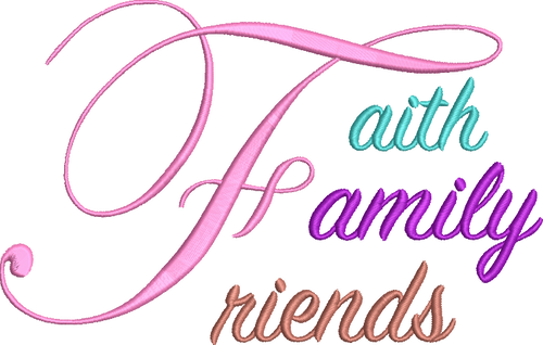 Faith Family & Friends | sew-heavenly-designs