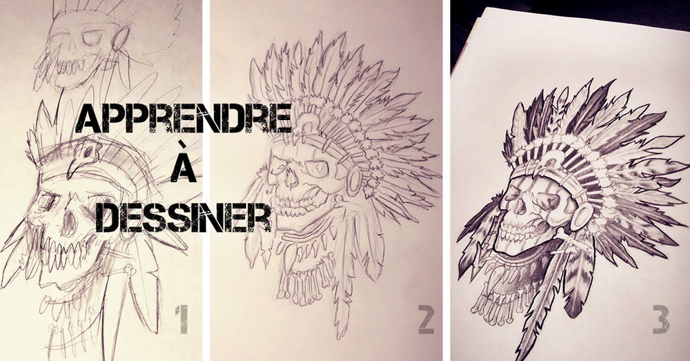 Apprendre à dessiner: les étapes d'un dessin