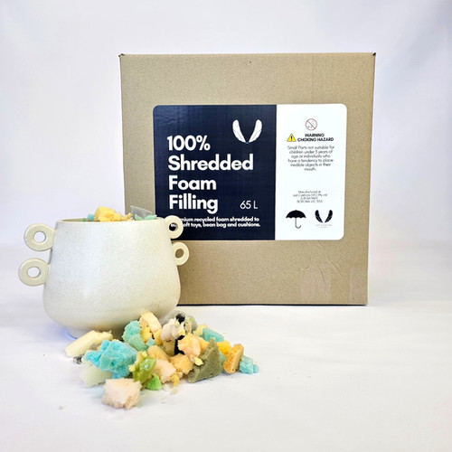 100% Recycled Shredded Foam Filling | Lounging About