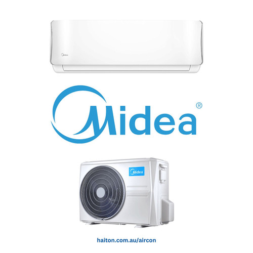 2.5KW Midea Split Air Conditioner | Apollo Series | Haiton HVACR Supplies Australia