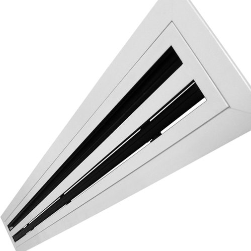 Linear Slot Diffuser®"LSDR-2S-25W-1200N (face 1266 X 166) removable ...