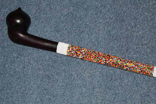 African Traditional Tribal Maasai Handi-crafted Hardwood Rungu/Club ...