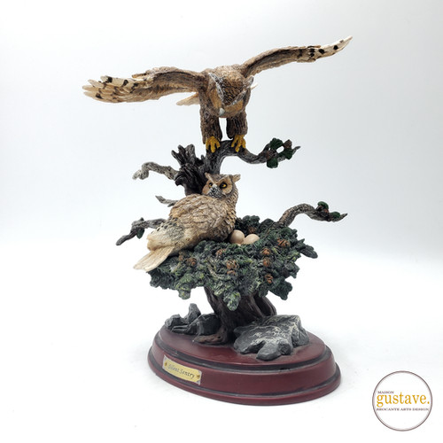 Figurine d'hiboux Silent Sentry | A0223 The Bradford Exchange | Maison ...