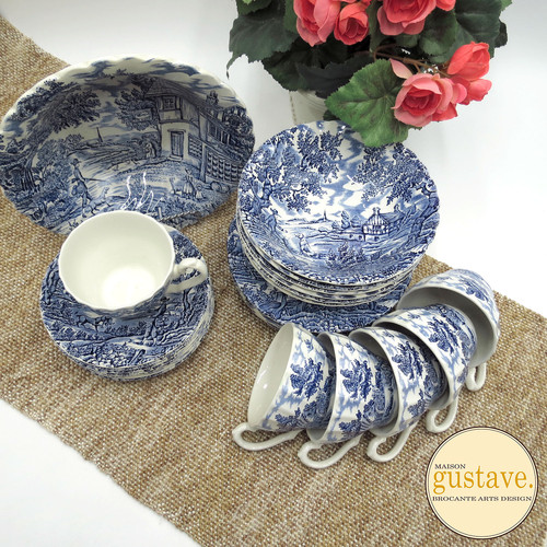 "The Hunter" par Myott, vaisselle anglaise | Maison Gustave