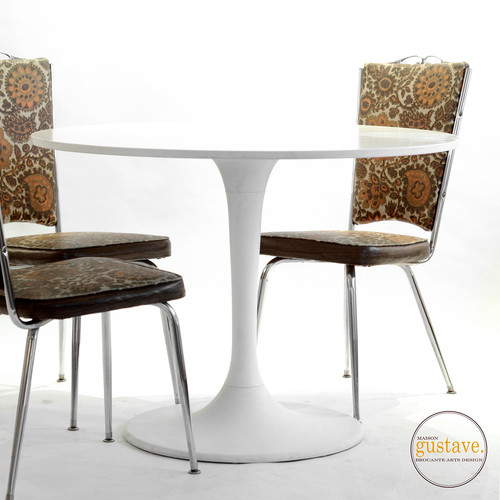 Table tulipe blanche 41" | Ikea | Maison Gustave