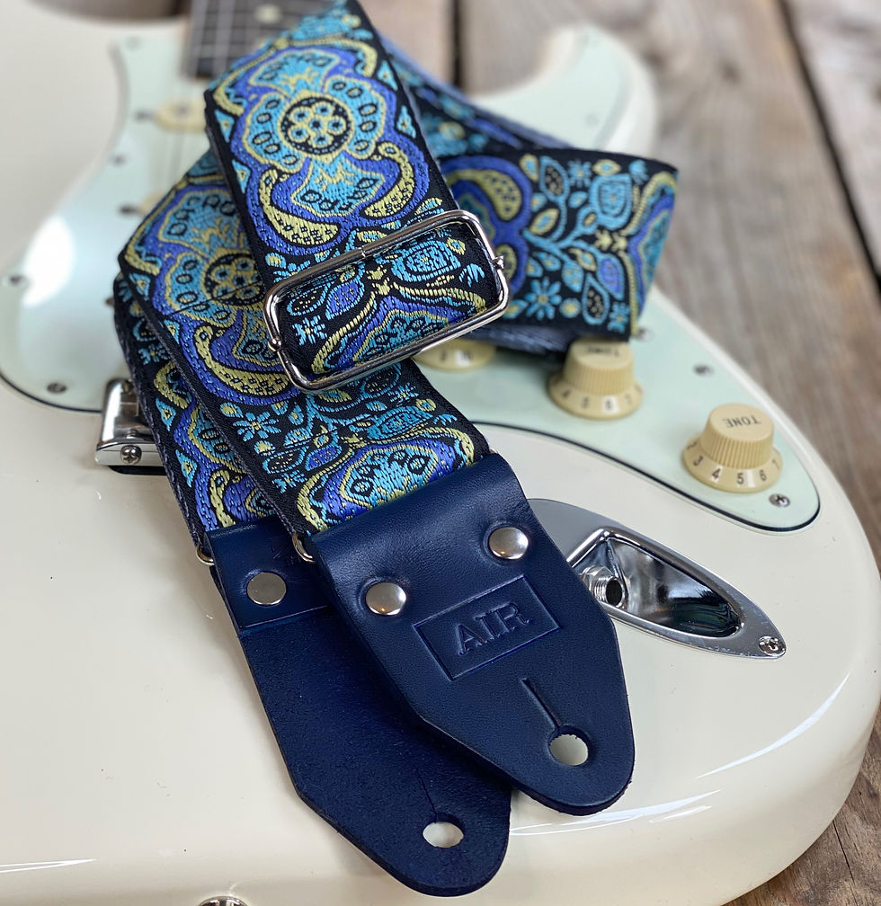 Personalized guitar straps - Custom Guitar Straps