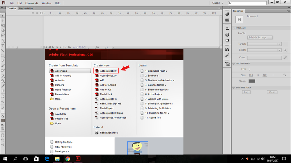 Adobe Flash Professional