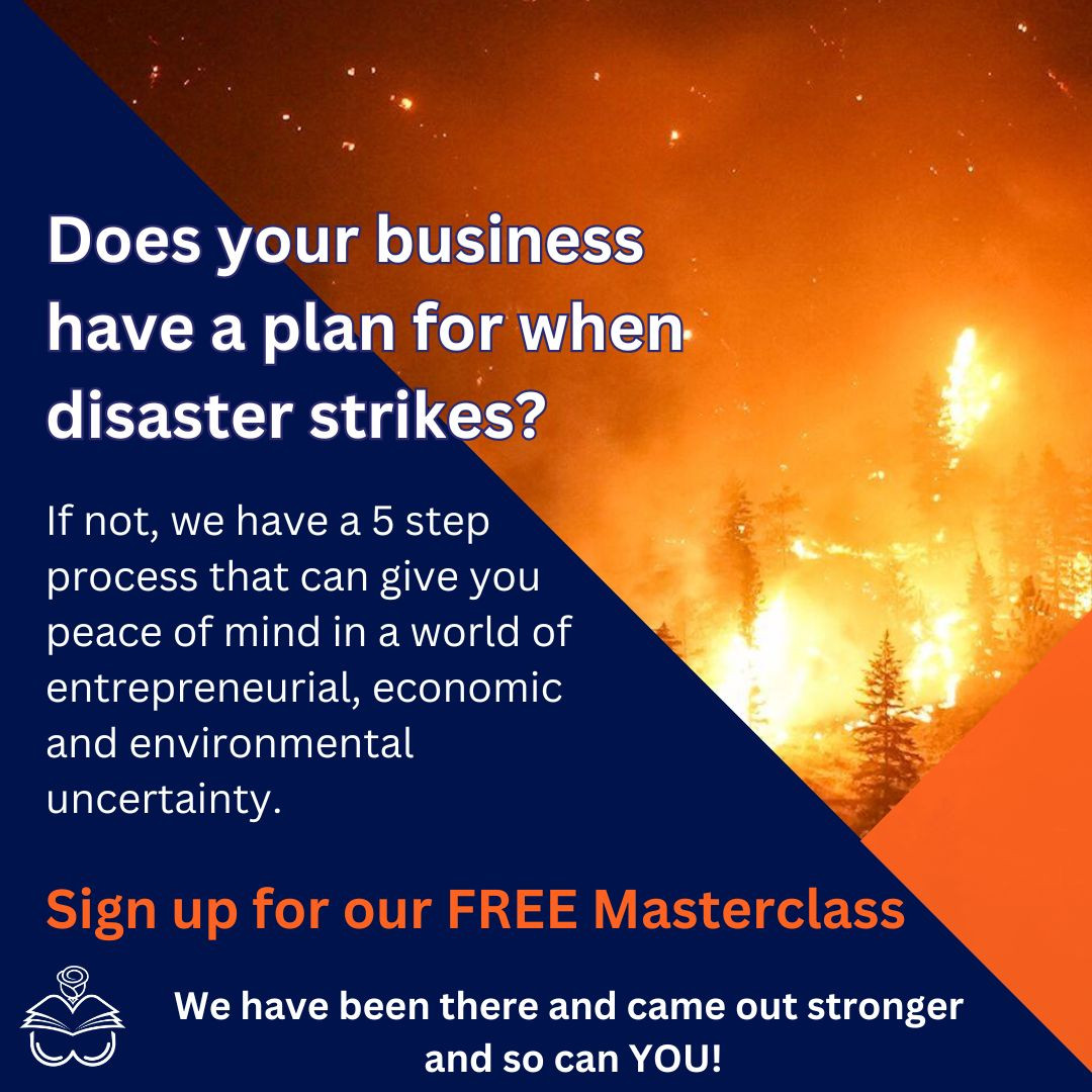 Free Masterclass-How To Disaster Proof Your Business