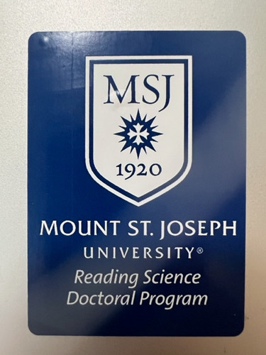RS MSJ Doctoral Program Sticker | The Center For Readi