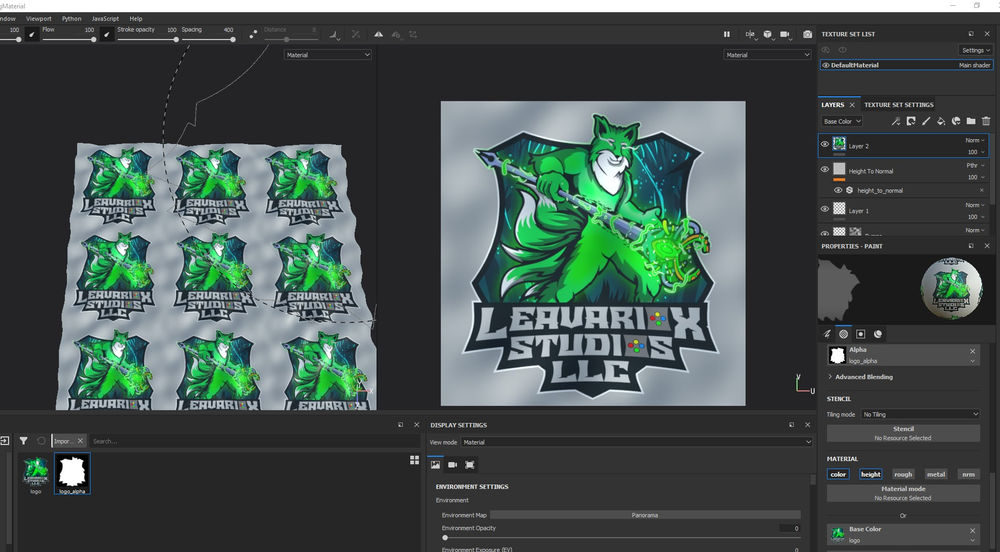 Bringing in Logos and Images into Substance Painter