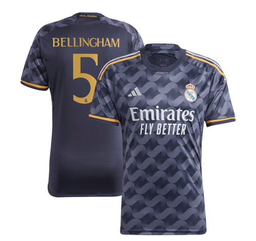 Jude Bellingham #5 Real Madrid Blue Soccer Jerseys | Champa Bay Jerseys