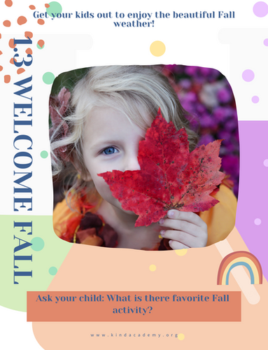 Welcome Fall - Autumn Unit 1 Digital Curriculum | Kind Academy