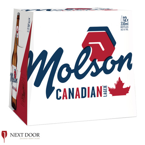 Molson Canadian 12 X 330ml Bottle Box | Next Door Group