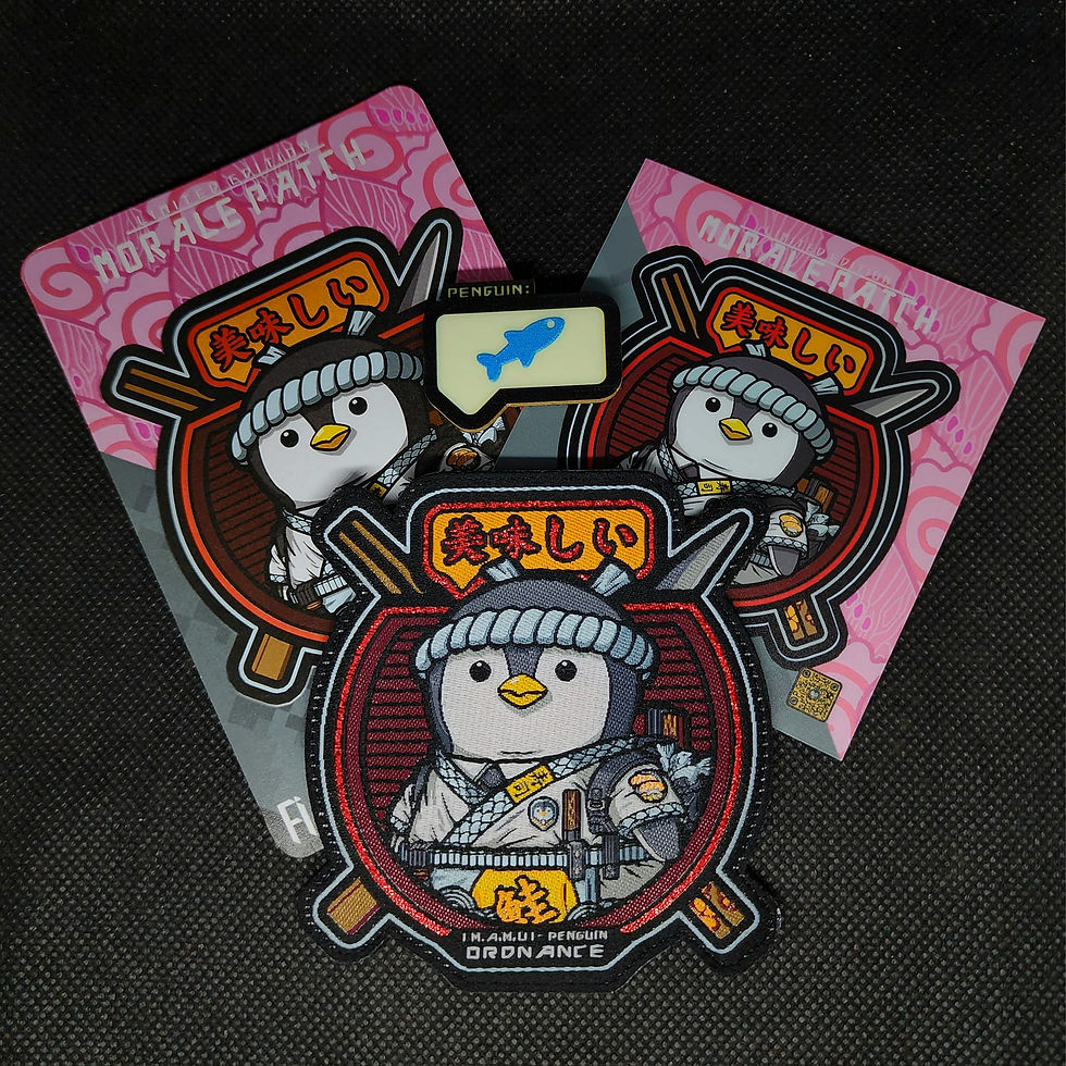 Limited Edition Patches | |M.A.M.U|-Penguin