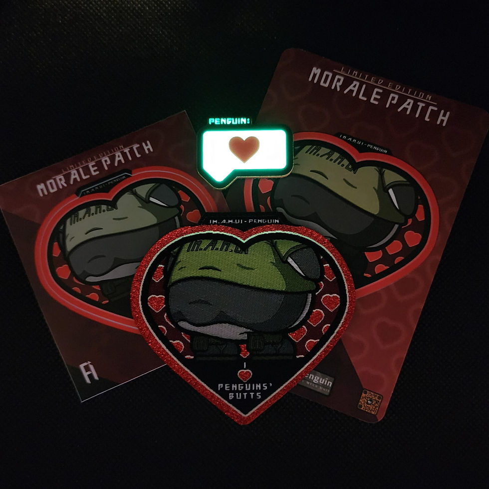 Limited Edition Patches | |M.A.M.U|-Penguin