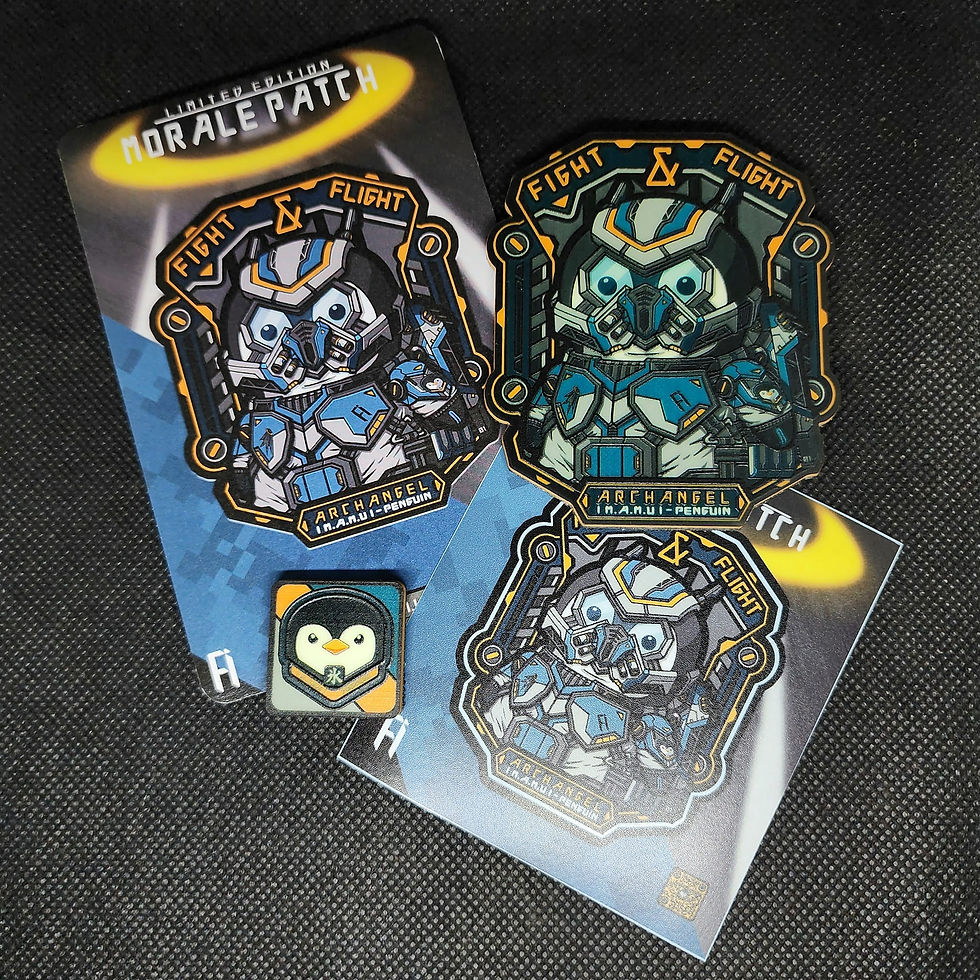 Limited Edition Patches | |M.A.M.U|-Penguin