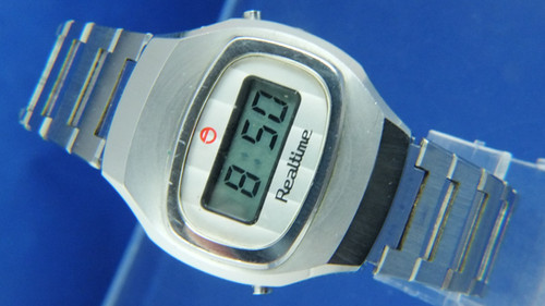 Realtime Mens Quartz LCD Digital Watch 1970s | Mysite