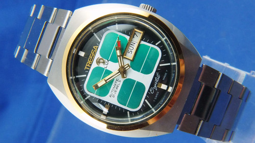 Tressa Lux Automatic Swiss Watch . Circa 1970s . NOS Cal AS 5206-2 | Mysite