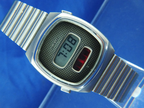 Longines Gemini LCD LED Digital Watch Circa 1970s VERY RARE Working ...