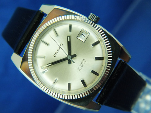 Orano Automatic Watch 1970s NOS Vintage Swiss ETA 2783 Awesome NEW OLD ...