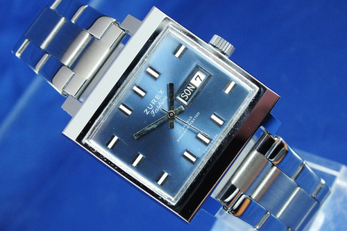 Zurex Wind Up Watch Vintage Swiss Mechanical Cal EB 8491 New Old Stock ...