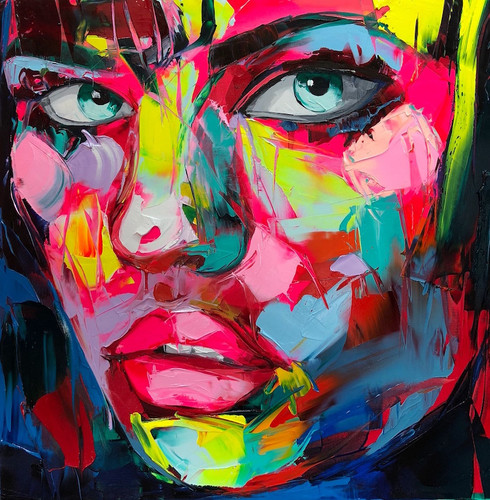Caprice | 80 x 80 cm | artistsvilladelarte