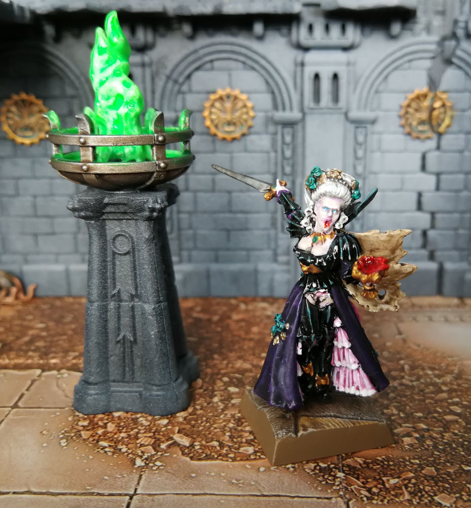 A Mordheim miniature collection