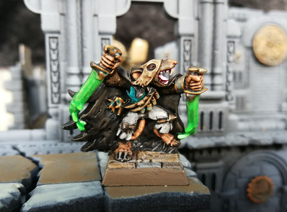 A Mordheim miniature collection