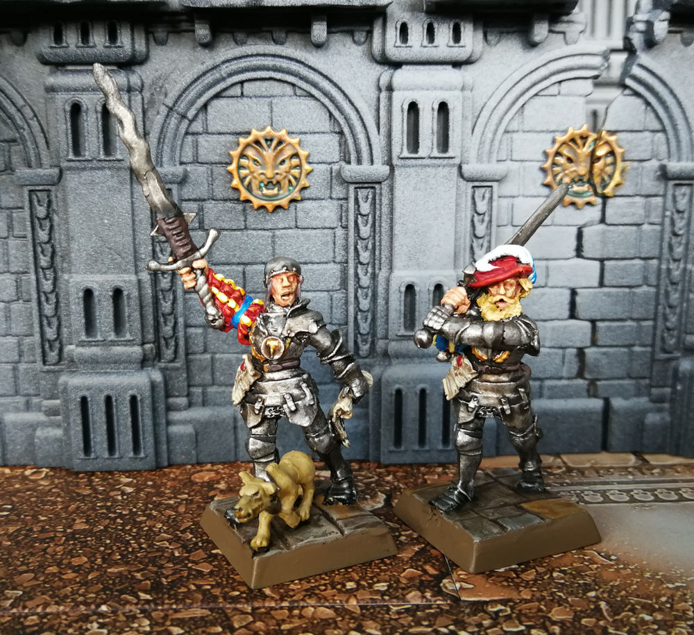 A Mordheim miniature collection