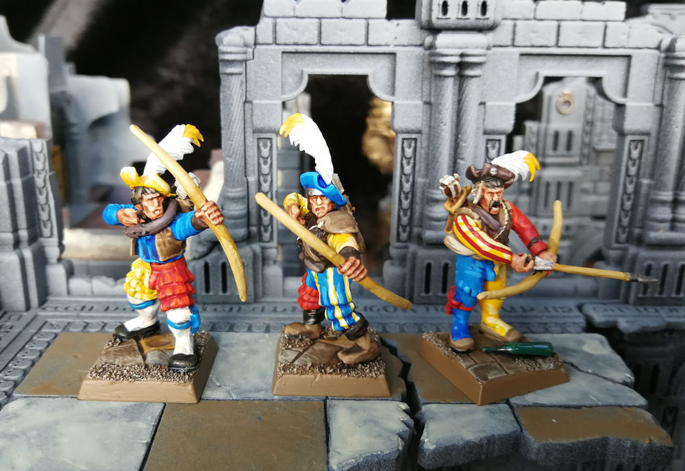 A Mordheim miniature collection