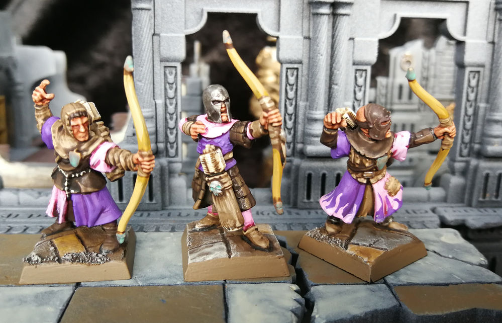 A Mordheim miniature collection