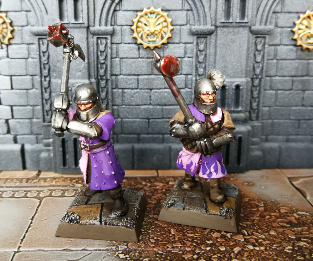 A Mordheim miniature collection