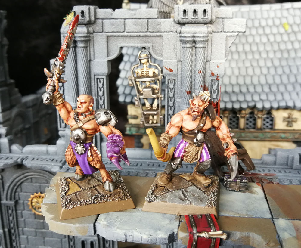 A Mordheim miniature collection