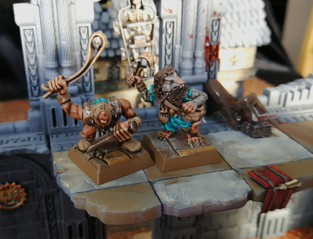 A Mordheim miniature collection