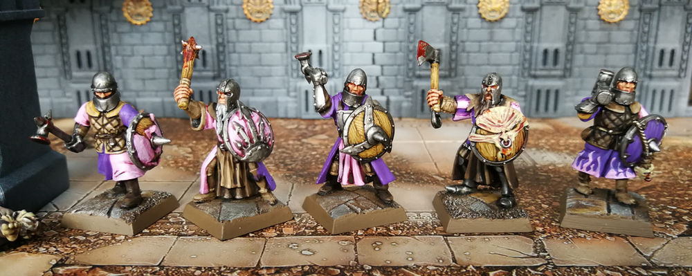 A Mordheim miniature collection