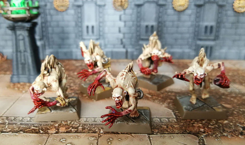 A Mordheim miniature collection