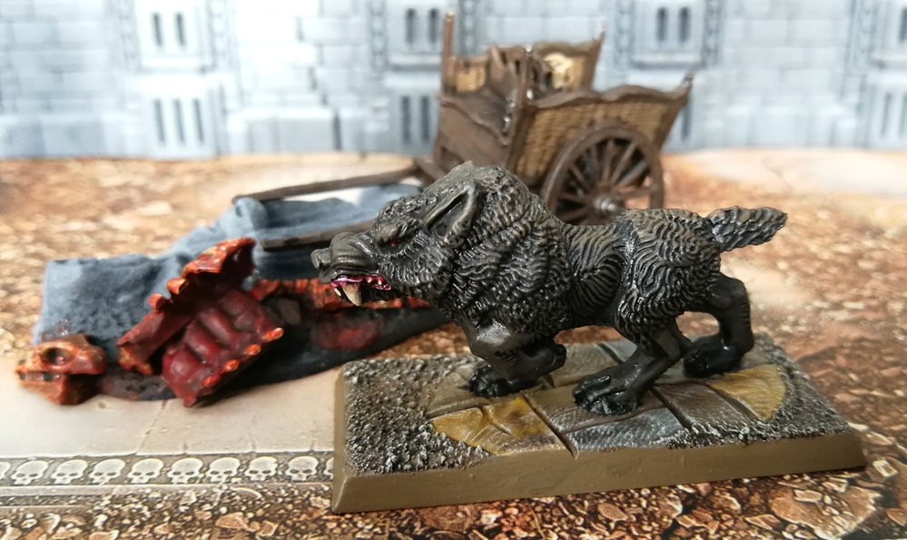 A Mordheim miniature collection