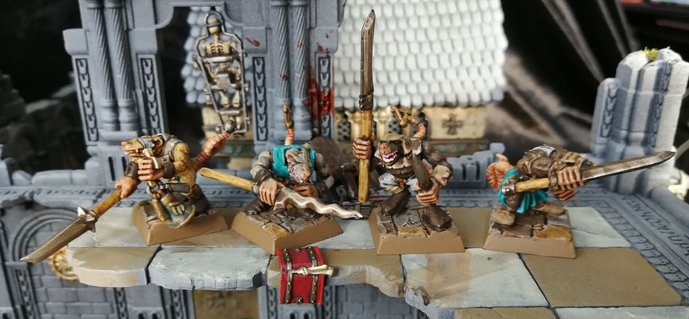 A Mordheim miniature collection