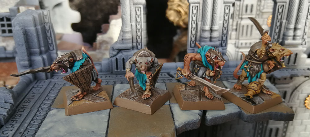 A Mordheim miniature collection