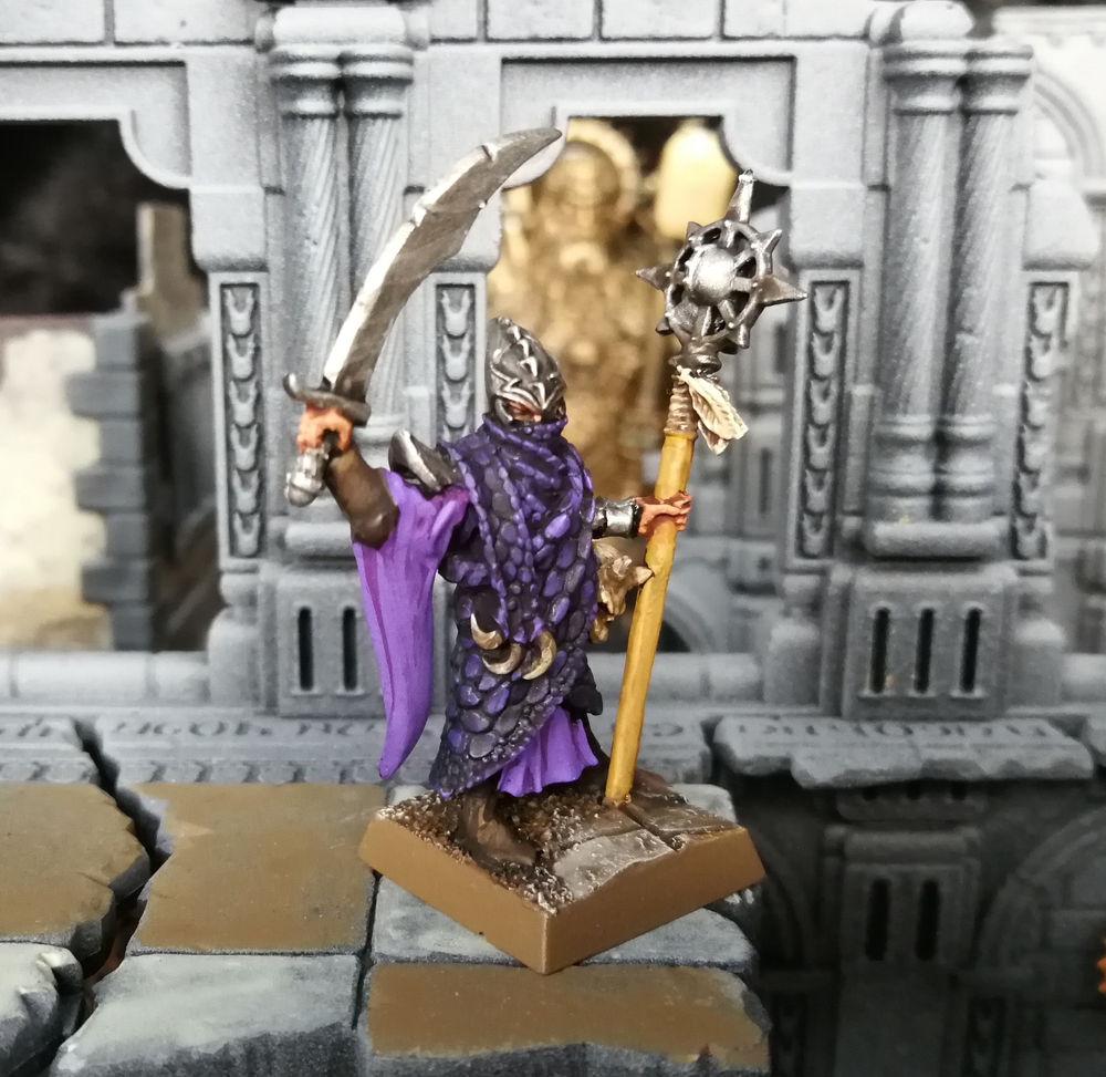 A Mordheim miniature collection