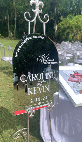 Custom Acrylic Wedding & Event Signs – Personalized Designs for Special ...