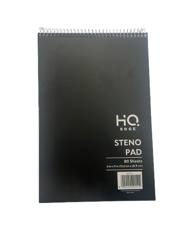 HQ Steno Book (80 Sheets) | The Willman Sales Co