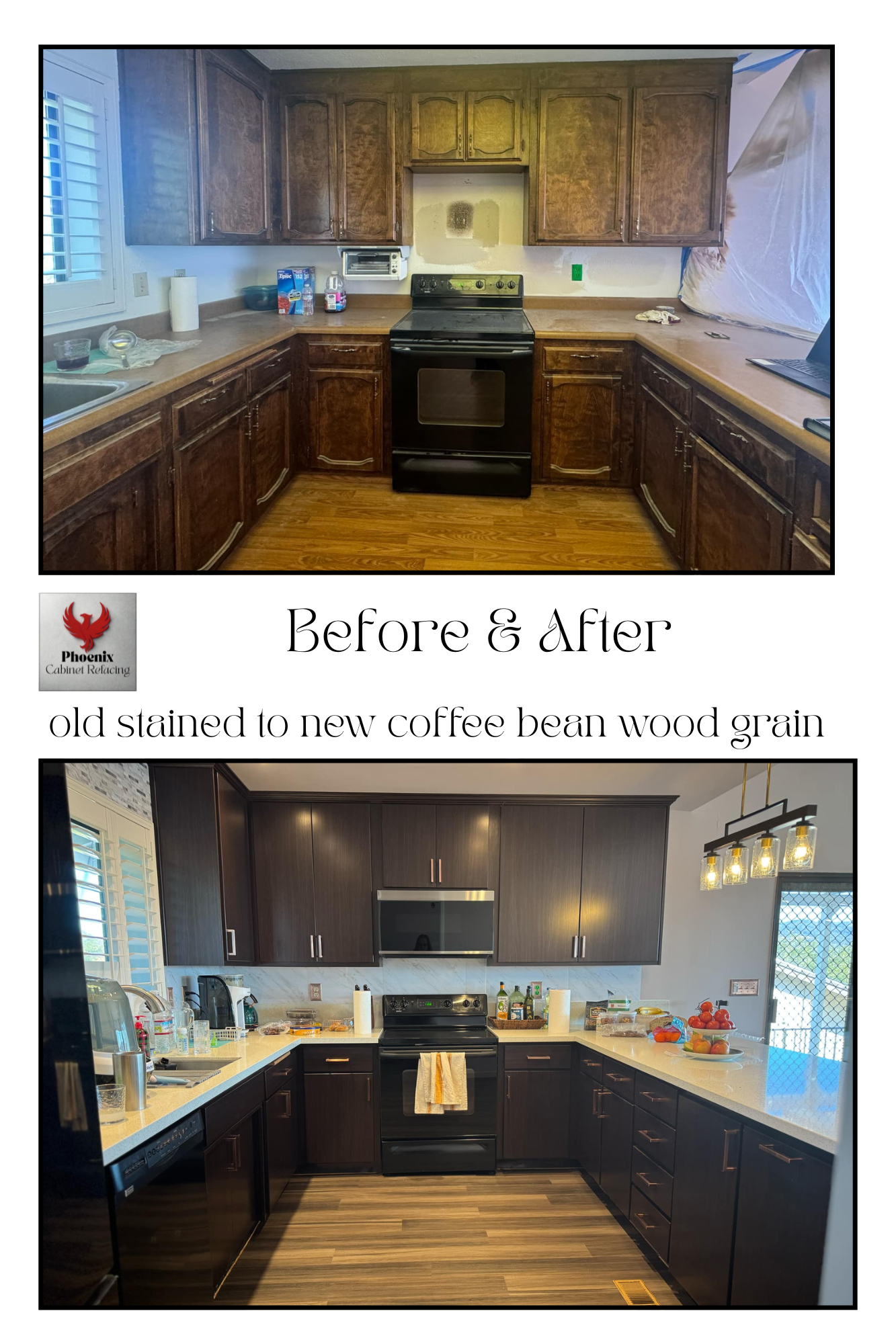 Wood Grain Kitchen Options (Dark to Light) | Kitchen Cabinet Refa