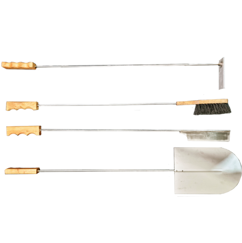 Piazza 4 Piece Deluxe Pizza Oven Tool Set | Pizza Ovens & More