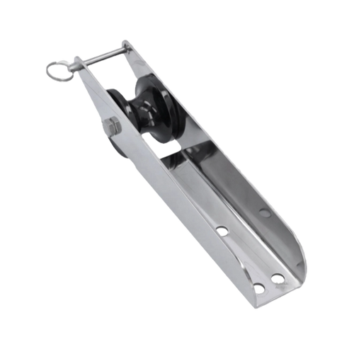 Roldana de Proa Fixa em Inox 55MM | Lisnautica