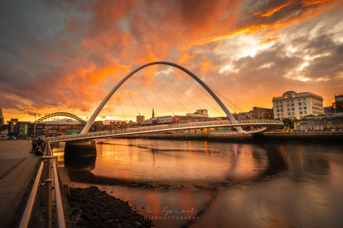 SOUTH BANK SUNSET OVER THE TOON | MJE PHOTOGRAPHY