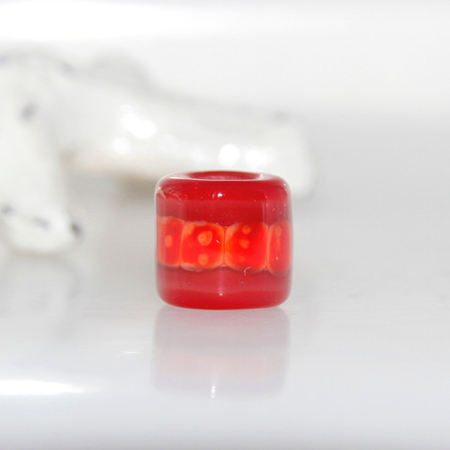 Dark Red Blood Cells Dread Bead 5.5mm Hole | mysite