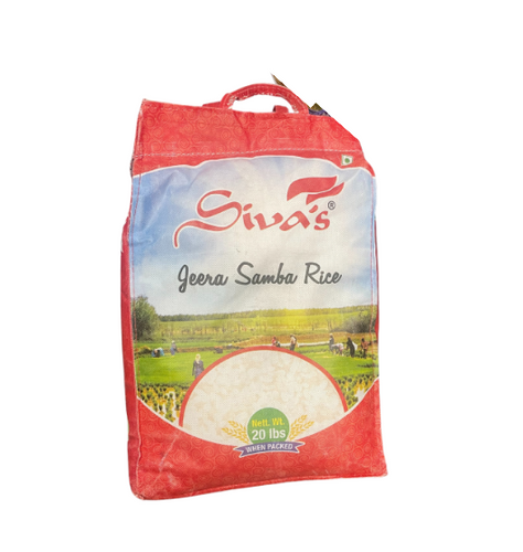 SIVA'S JEERA SAMBA RICE 20LBS | Reshmi's Group Inc
