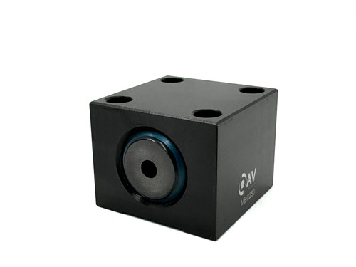 4 mm Mounted Thrust Air Bushing | OAV Labs