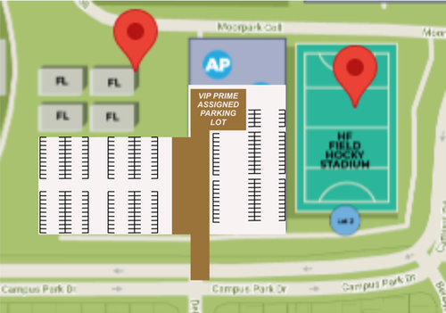 VIP PRIME PARKING PASS | Cal Cup Field Hockey